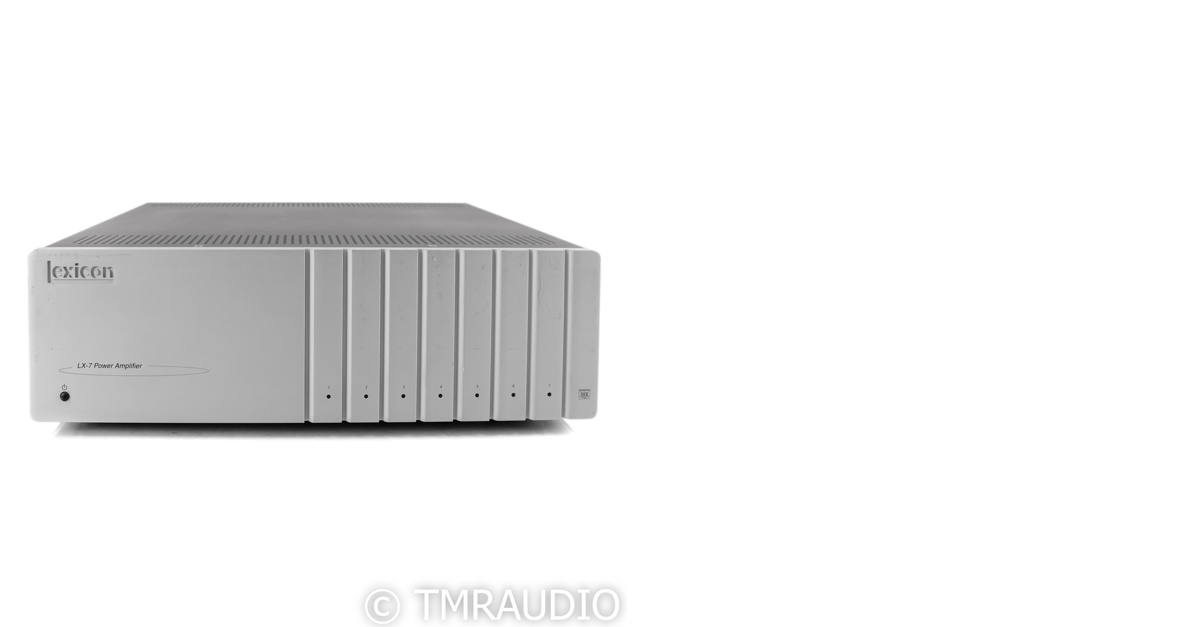 Lexicon LX-7 Seven Channel Power Amplifier... For Sale | Audiogon