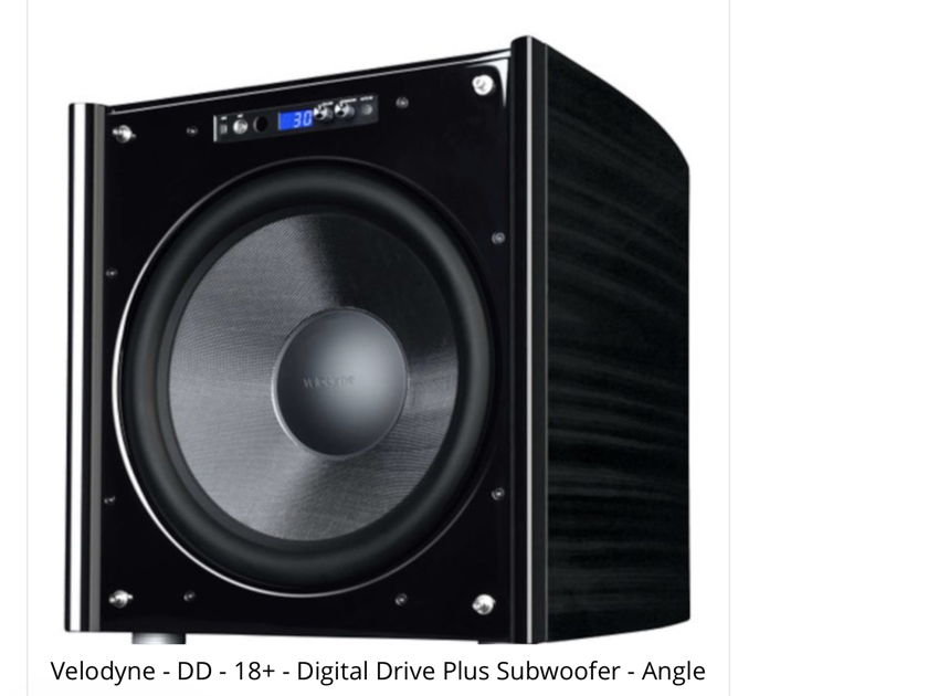 Velodyne DD18+ For Sale | Audiogon