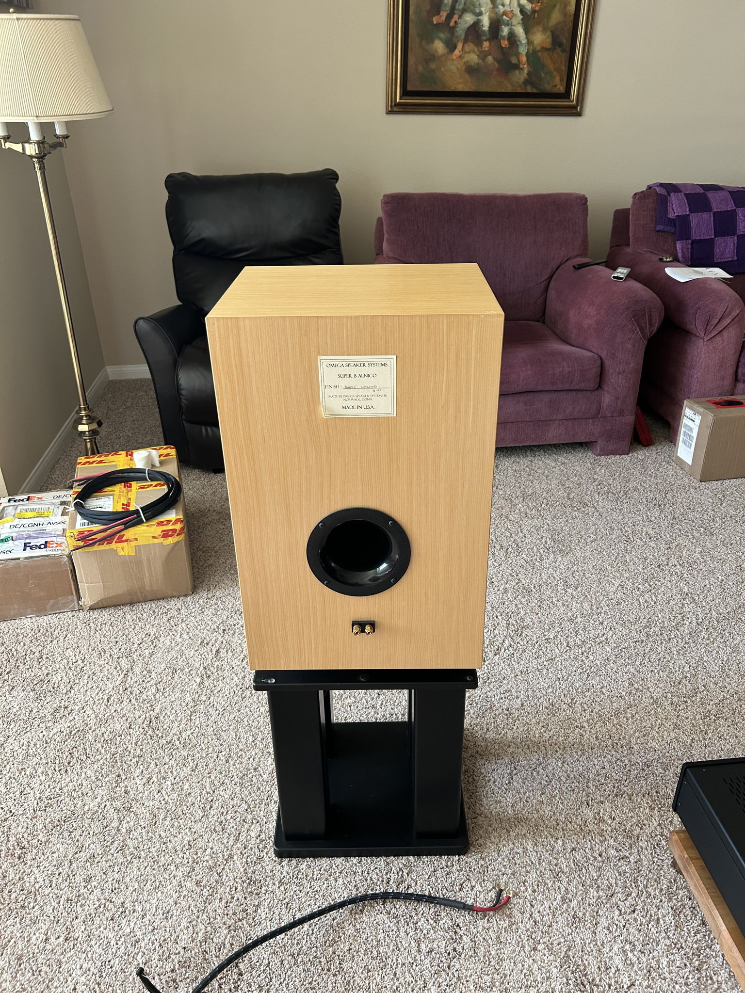 Omega Speaker Systems Super 8 For Sale | Audiogon