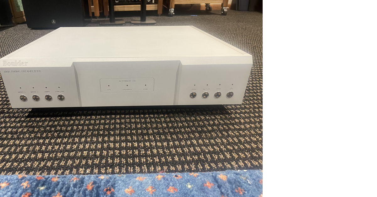 Boulder 1008 Phono Preamplifier For Sale | Audiogon
