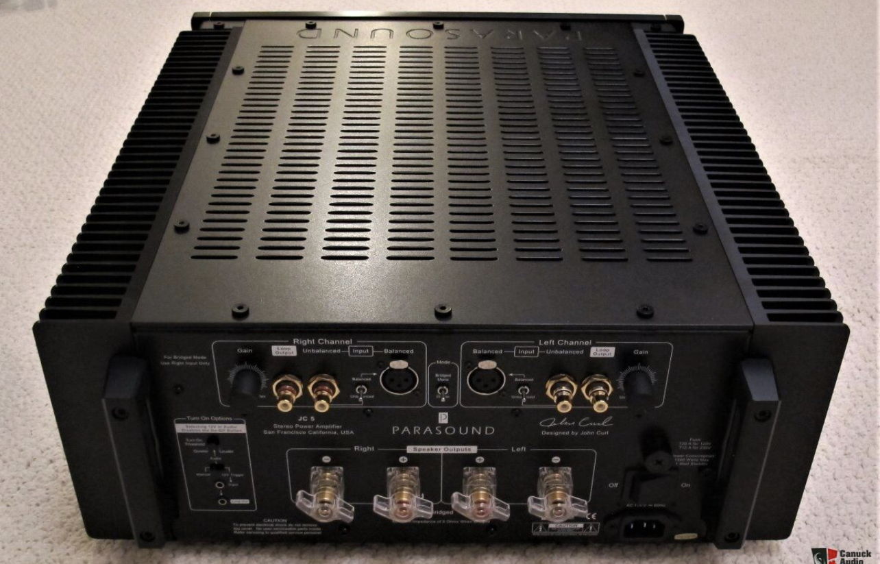 Parasound JC5 For Sale | Audiogon