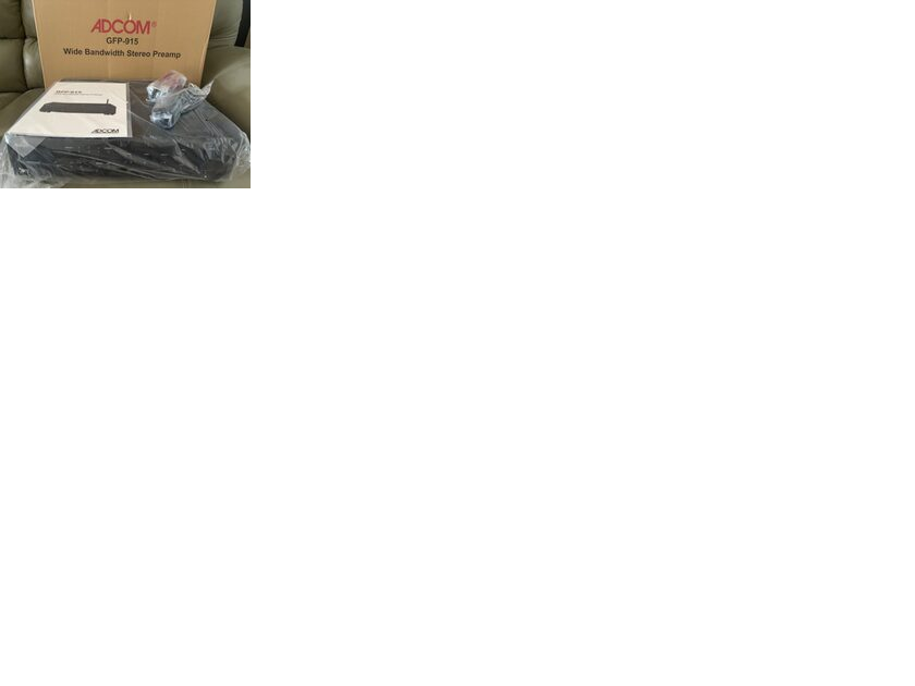 Current Adcom 565SE amp and GFP 915 preamp... For Sale | Audiogon