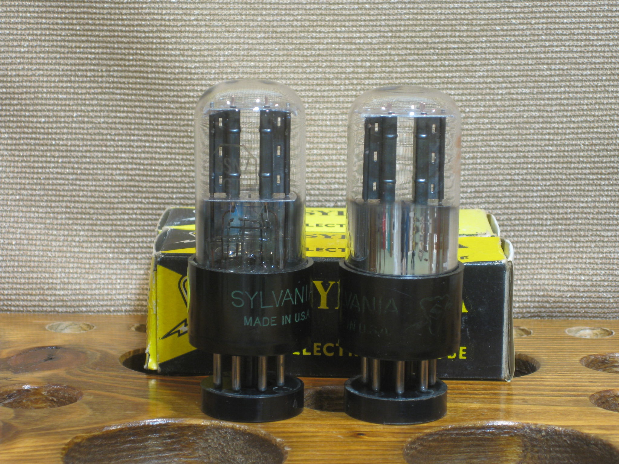 Sylvania 6SN7 GT Bad Boy Matching pair For Sale | Audiogon