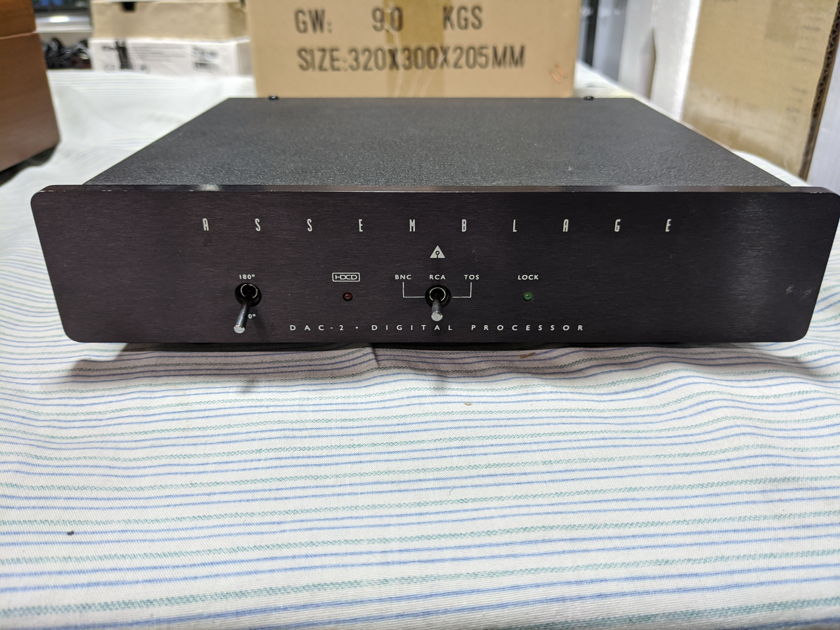 Assemblage DAC-2 D/A Converter w/Signature Mods (Black): EXCELLENT ...