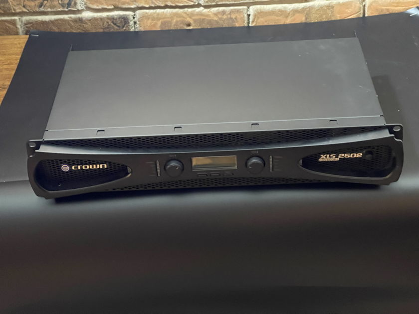 Crown XLS-2502 Pro amp with DSP crossovers... For Sale | Audiogon