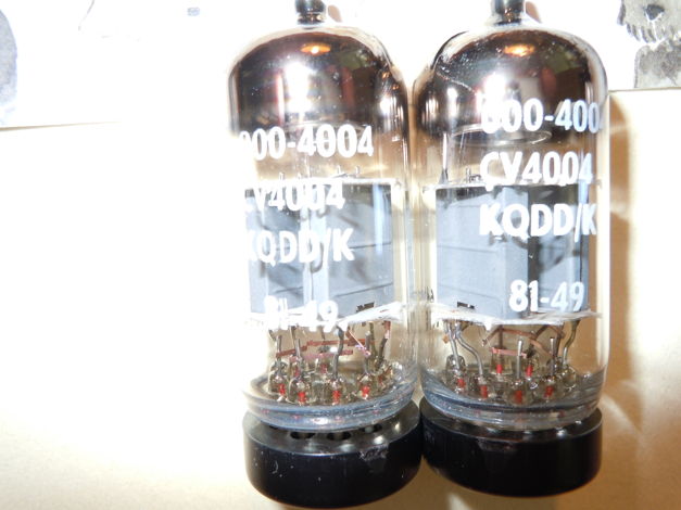 Pair NOS Mullard CV4004/12AX7 For Sale | Audiogon