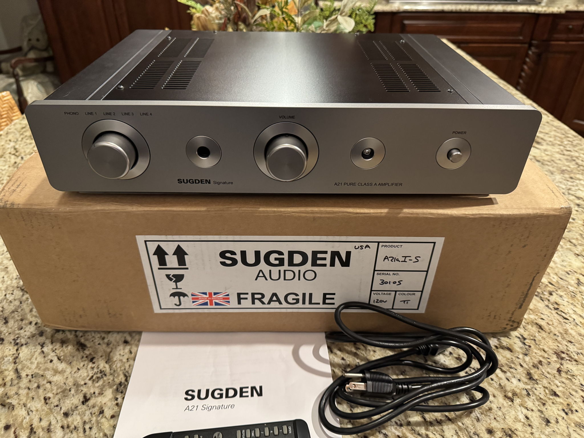 Sugden A21 - Nice Class A integrated amp! For Sale | Audiogon