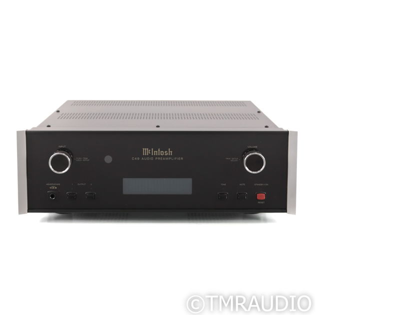 McIntosh C49 Stereo Preamplifier; MM / MC ... For Sale | Audiogon