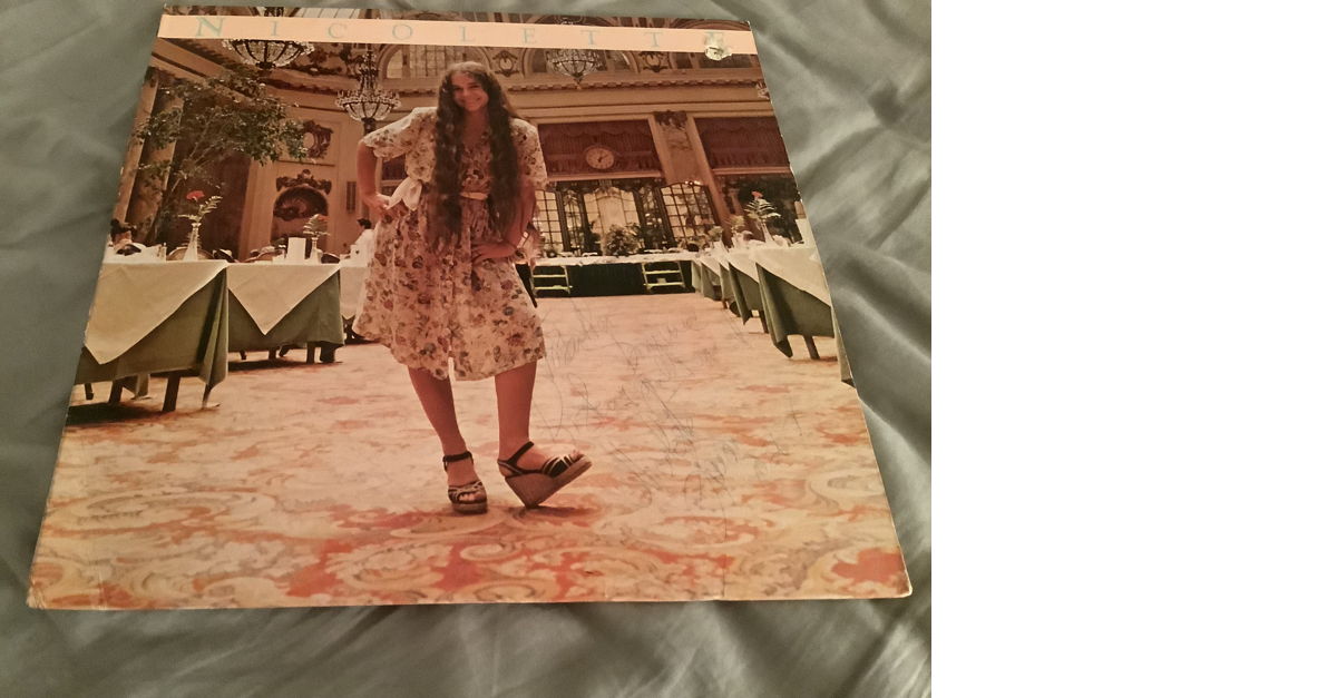 Nicolette Larson Autographed LP Cover Nico... For Sale | Audiogon