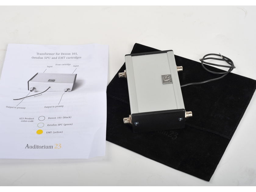Auditorium 23 EMT Step Up Transformer For Sale | Audiogon