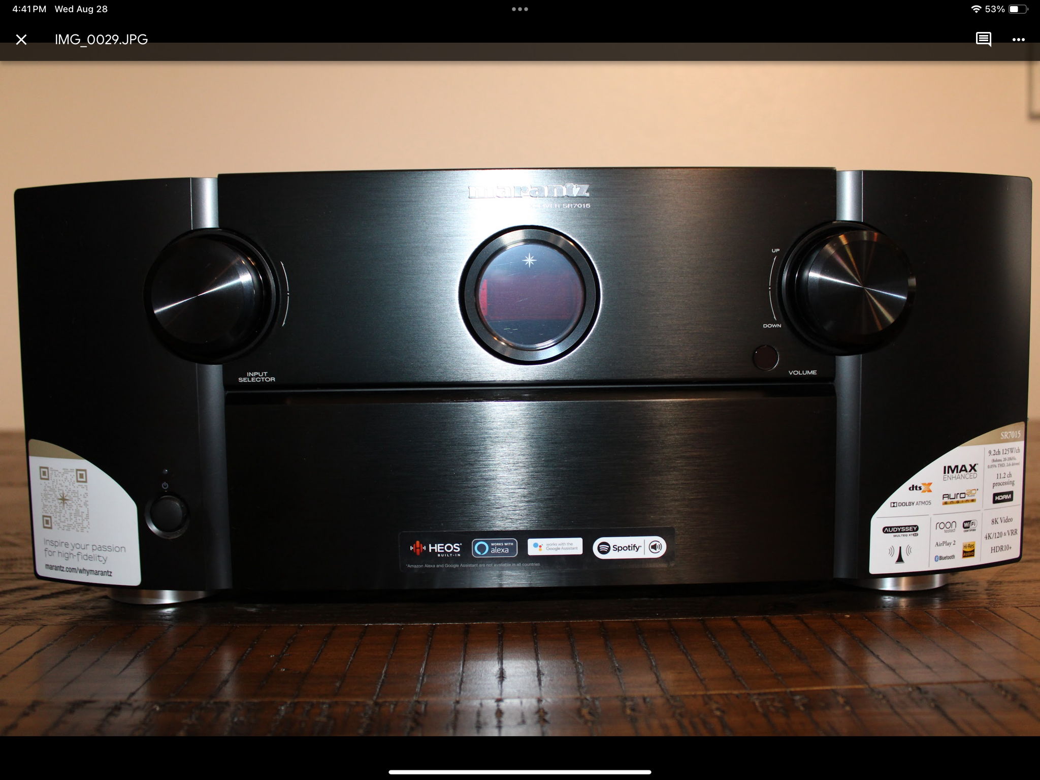 Marantz SR 7015 For Sale | Audiogon