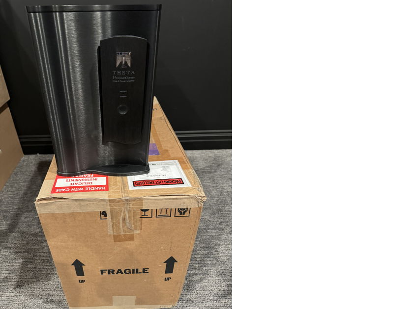 Theta Digital Prometheus Mono Block Black ... For Sale | Audiogon