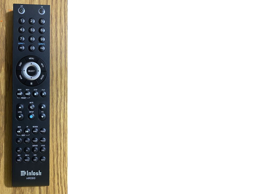 McIntosh Remote HR093 For Sale | Audiogon