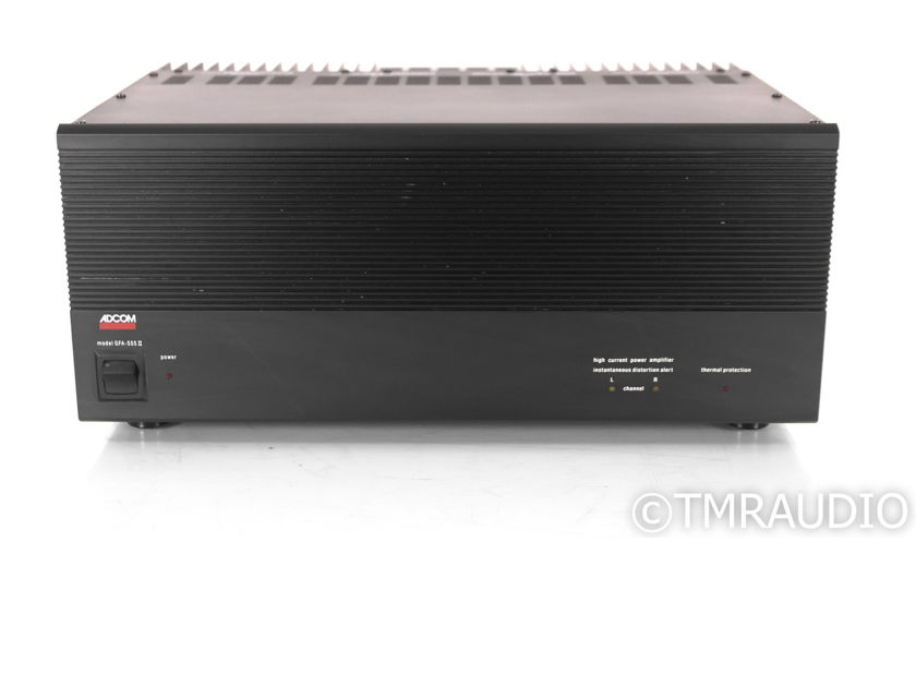 Adcom GFA-555 II Stereo Power Amplifier; GFA555II (49825) | Solid state | Audiogon