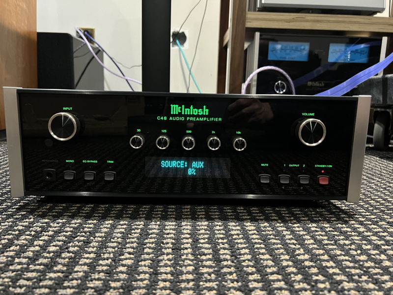 McIntosh C48 Solid State Preamplifier For Sale | Audiogon
