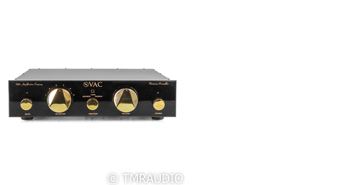 VAC Renaissance Mk I Stereo Tube Preamplif... For Sale | Audiogon