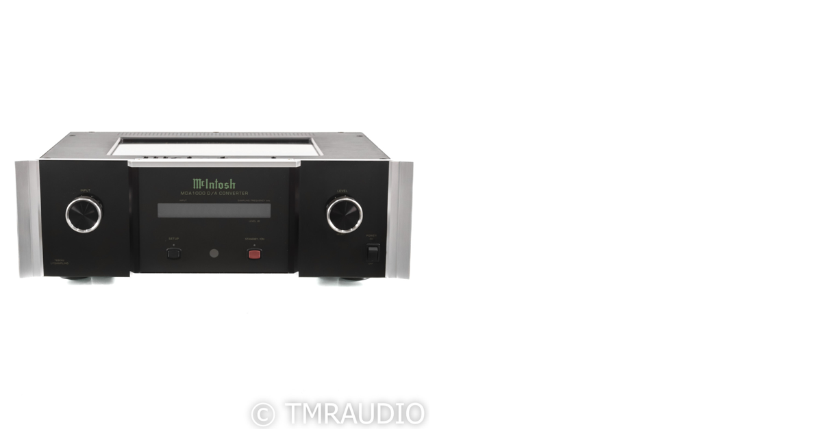 McIntosh MDA1000 DAC; MDA-1000; D/A Conver... For Sale | Audiogon