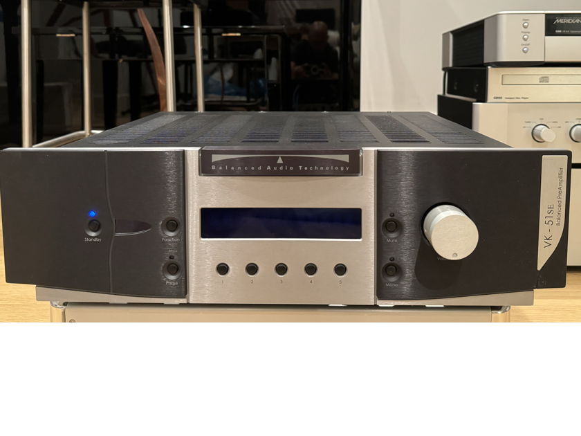 Balanced Audio Technology VK-51SE For Sale | Audiogon