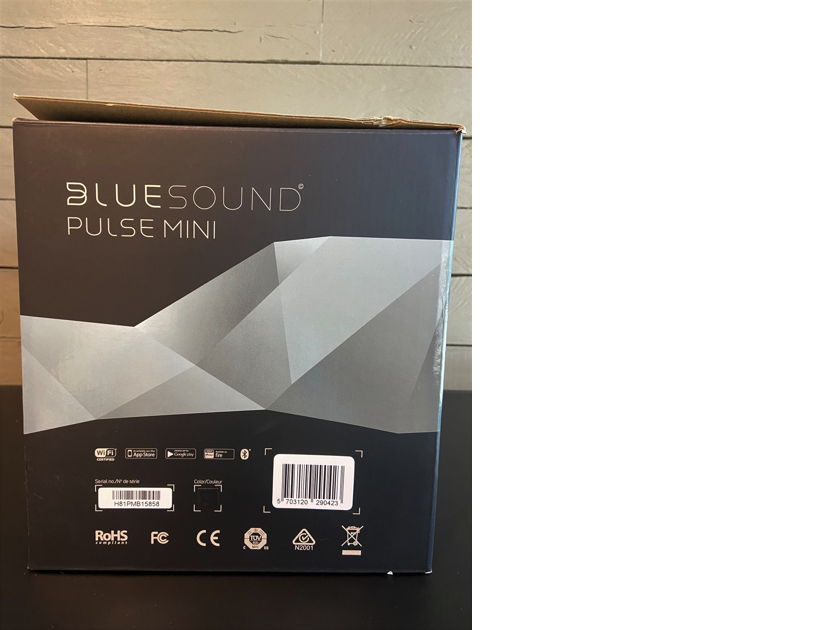 Bluesound Pulse Mini Speaker (Black) For Sale | Audiogon