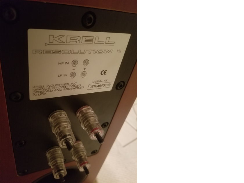 Krell Resolution 1 | Full-Range | Audiogon