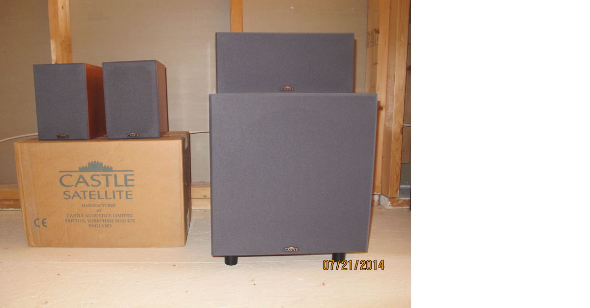 Castle Acoustics Compact 5.1 Home Theater ... For Sale | Audiogon