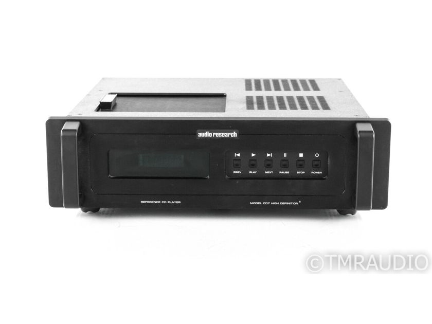 Audio Research CD7 Tube CD Player; CD-7; R... For Sale | Audiogon