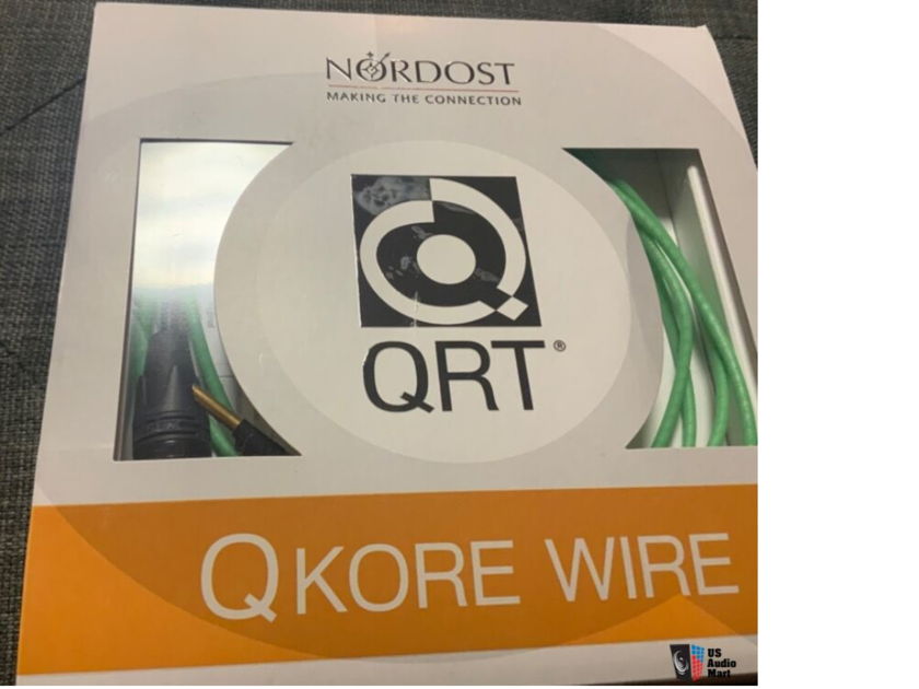 Nordost Qkore Wire 2m XLR to Banana For Sale | Audiogon