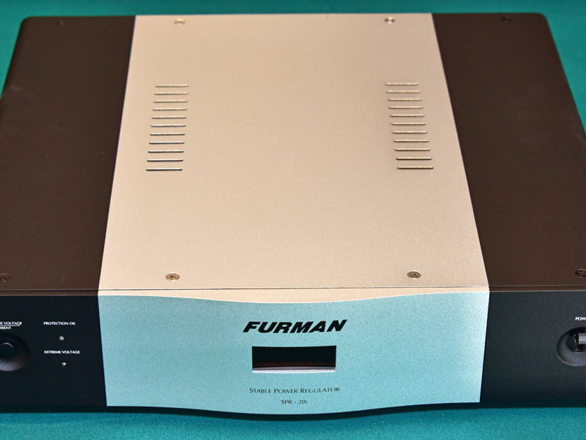 FURMAN SOUND SPR-20i STABLE POWER VOLTAGE REGULATOR-POWER CONDITIONER ...