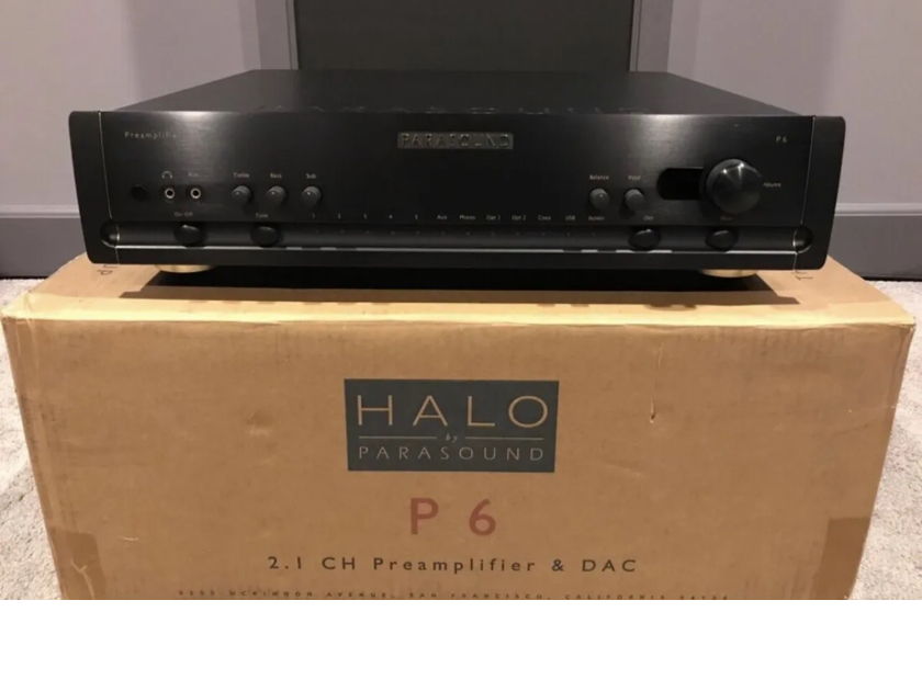 Parasound P6 Black For Sale | Audiogon