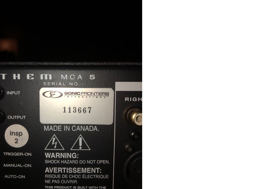 Anthem MCA-5 | Multi-Channel Amps | Audiogon