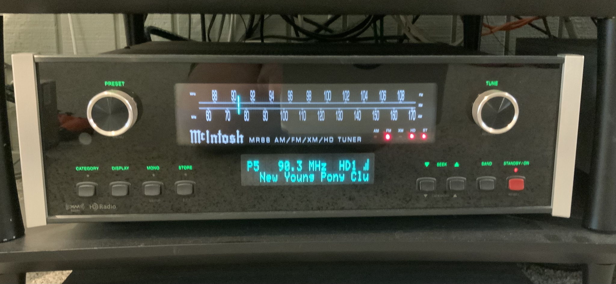 McIntosh MR88 FM/HD Radio Tuner w/ RAA2 AM... For Sale | Audiogon