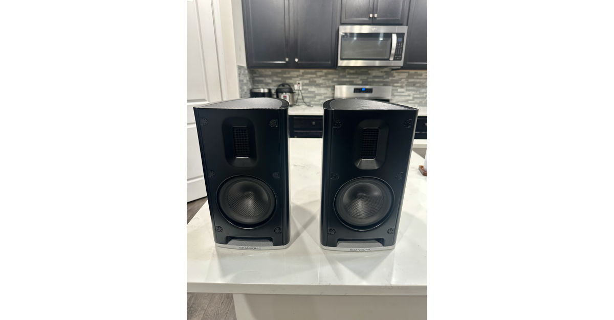 Scansonic MB-1 bookshelf speakers with ra... For Sale | Audiogon