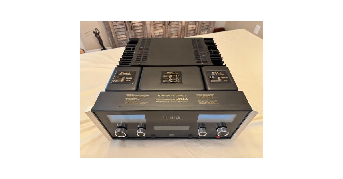 McIntosh MAC-7200 200 x 2 Watts RECEIVER For Sale | Audiogon