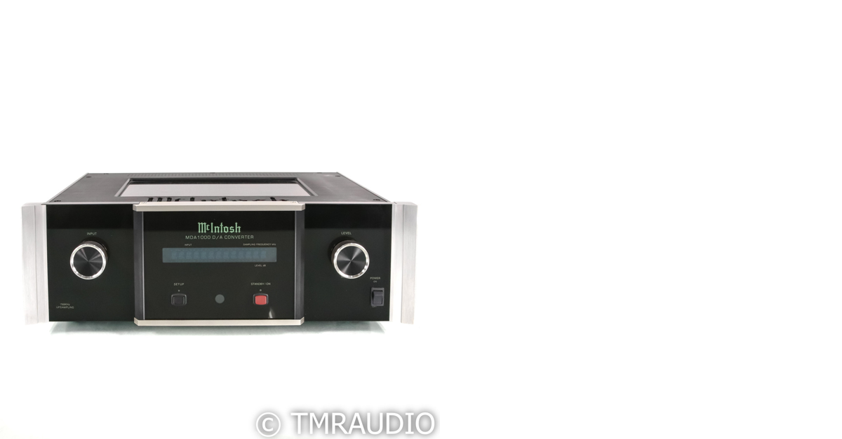 McIntosh MDA1000 DAC; MDA-1000; D/A Conver... For Sale | Audiogon