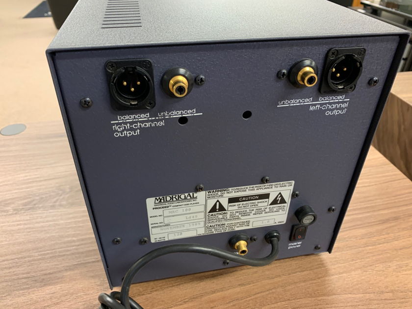 Proceed MRC-100 CD Player & Transport For Sale | Audiogon