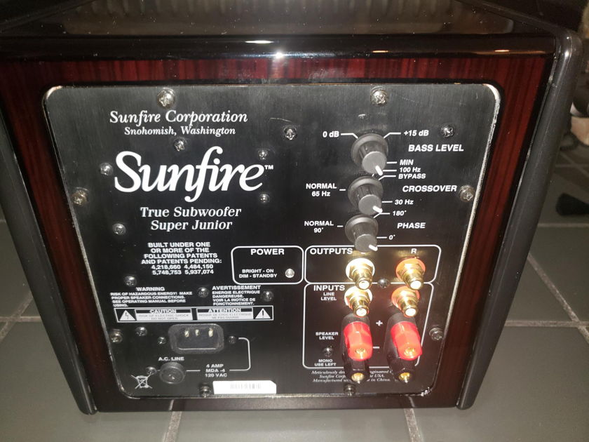 Sunfire True Sub jr For Sale | Audiogon