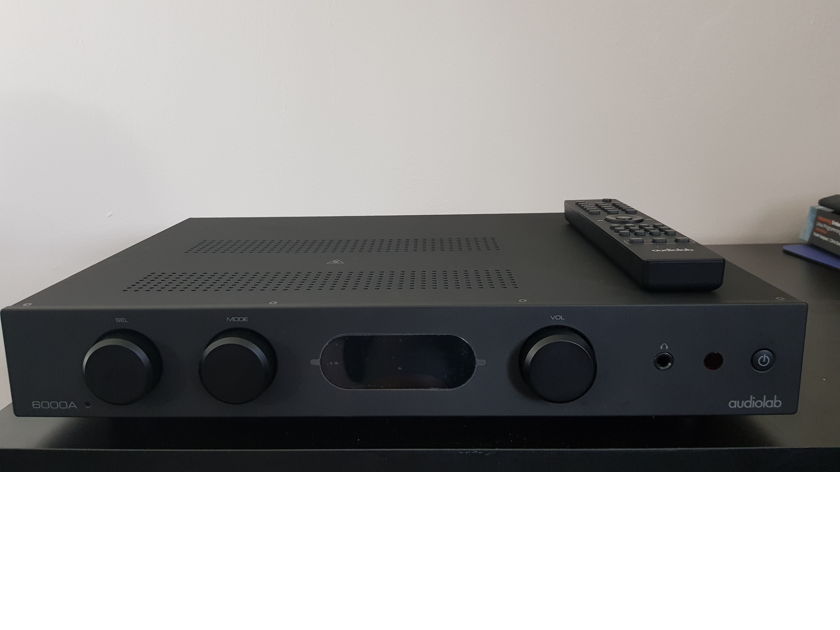 Audiolab 6000A Integrated Amplifier Blk For Sale | Audiogon