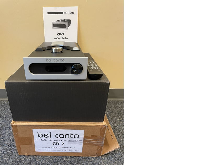 Bel Canto Design CD-2 For Sale | Audiogon