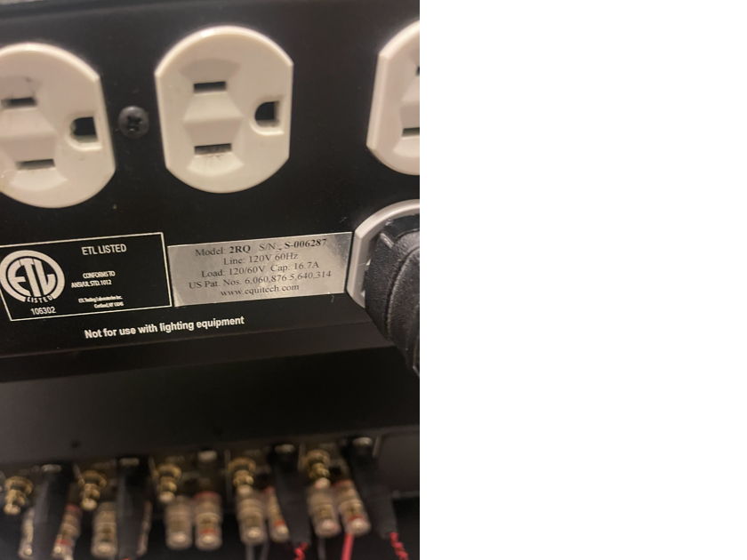 Equi=Tech Model 2RQ For Sale | Audiogon