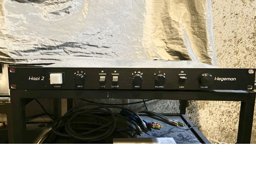Hegeman HAPI 2 For Sale | Audiogon