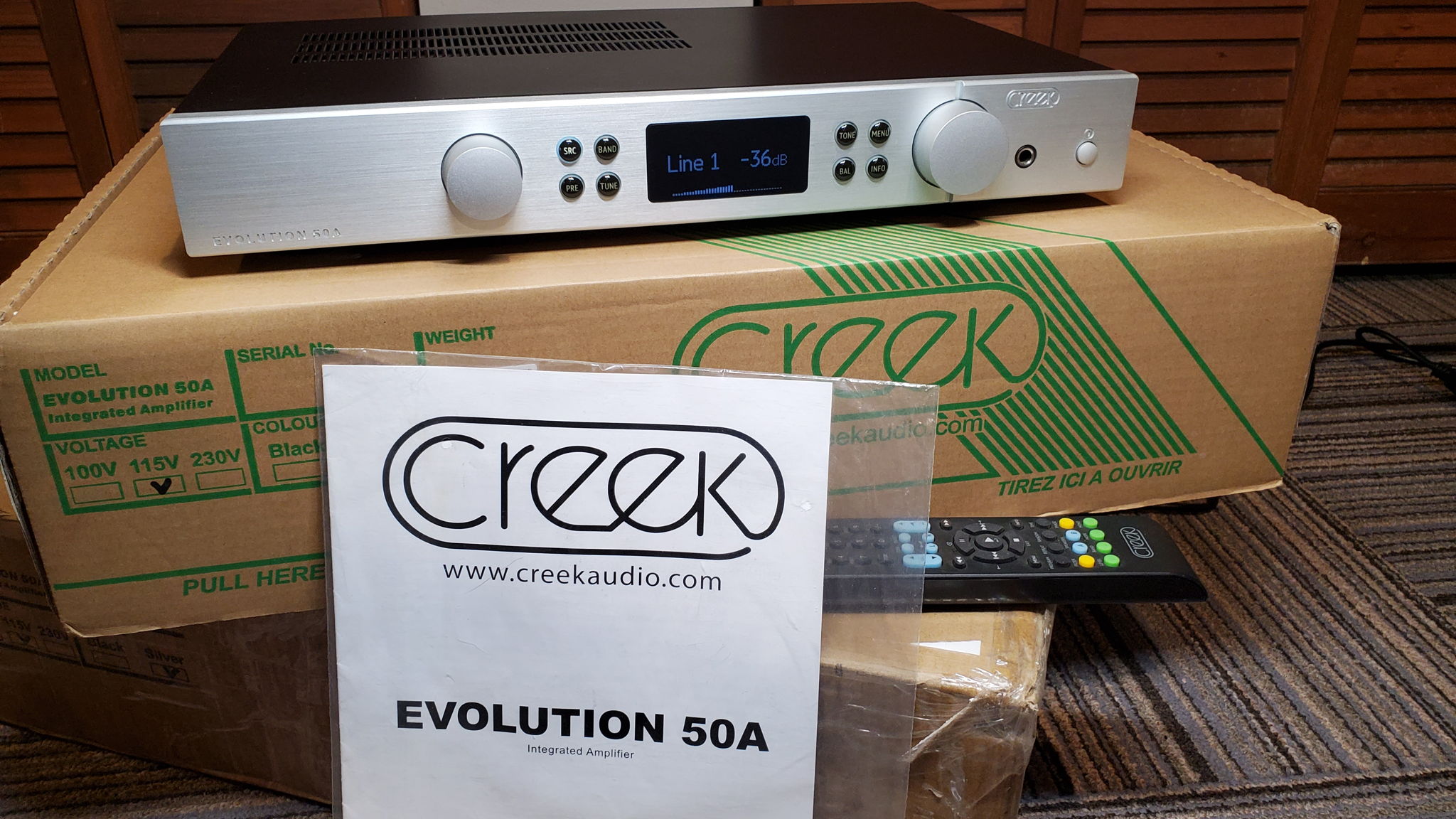 Creek Audio Evolution 50A Integrated Ampli... For Sale | Audiogon