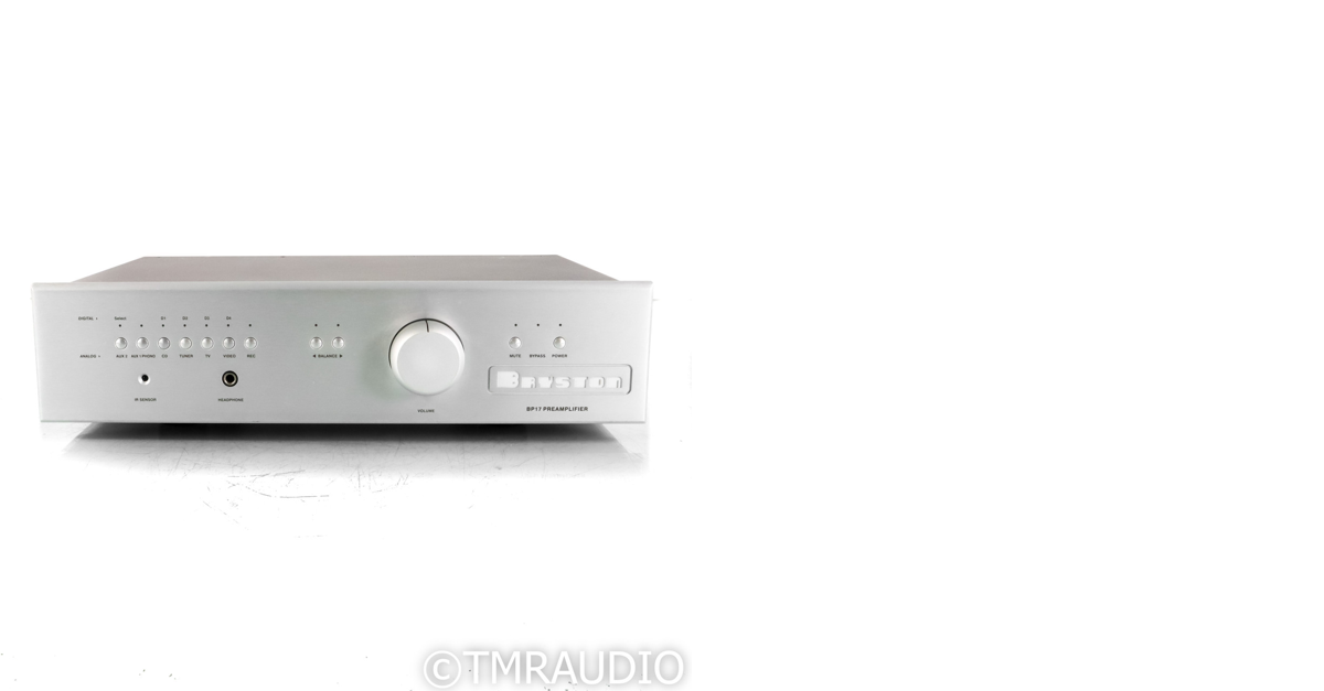 Bryston BP17 Stereo Preamplifier (71892) For Sale | Audiogon
