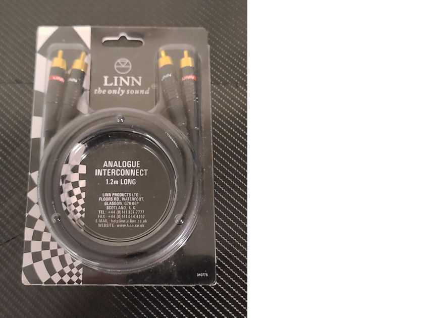 Linn Black Analog Interconnect Cable. 1.2 ... For Sale | Audiogon