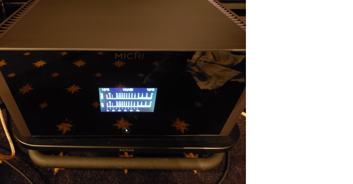 Michi S5 Power Amplifier, 2 x 500W For Sale | Audiogon