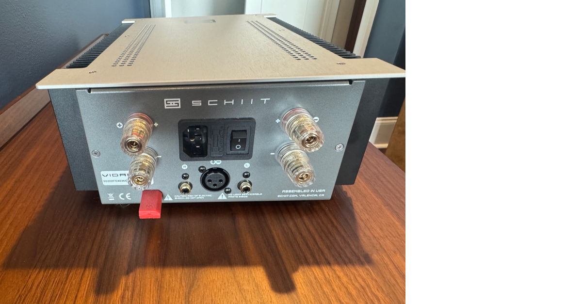 Schiit Vidar 2F - silver with forkbeard mo... For Sale | Audiogon