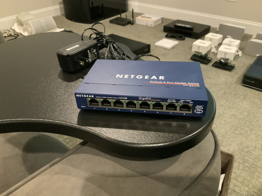 NETGEAR Prosafe 8-Port Gigabit Switch For Sale | Audiogon