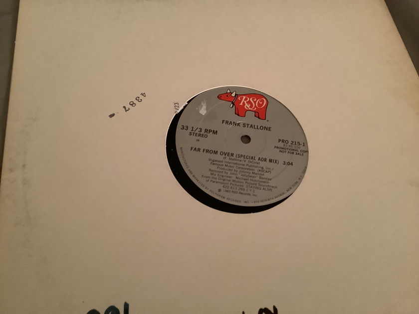 Frank Stallone RSO Records Promo 12 Inch F... For Sale | Audiogon