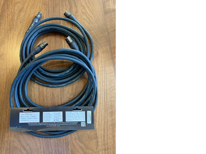 Cardas Audio Parsec XLR 5M For Sale | Audiogon