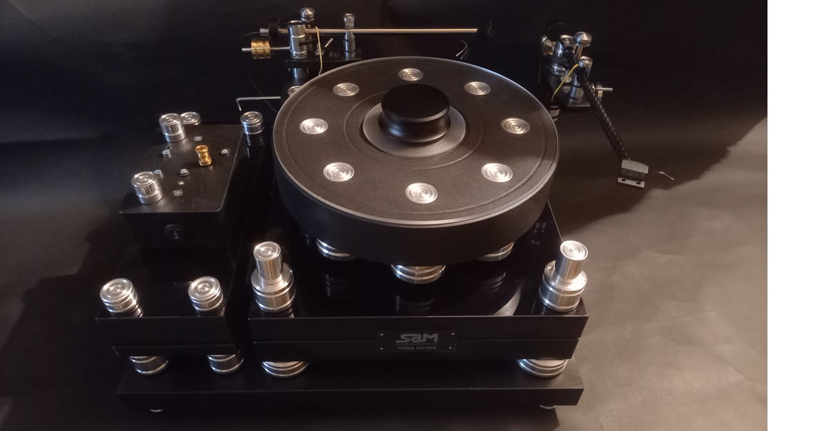 SAM Titan Silver turntable and SAM Tonearm For Sale | Audiogon