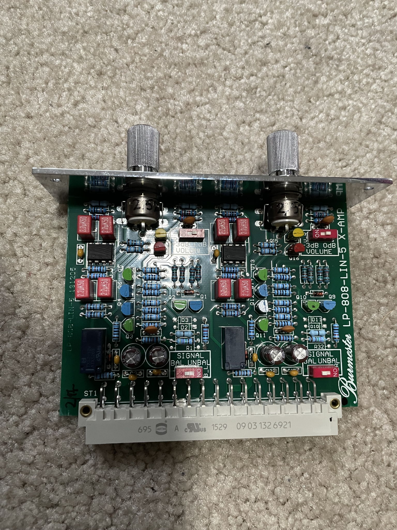 Burmester 808 Mk 5 line input modules For Sale | Audiogon